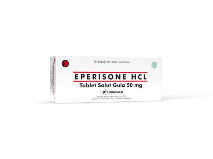 Estalex Eperisone Hcl 50 Mg: Obat Andalan Untuk Melepas Ketegangan Otot ...