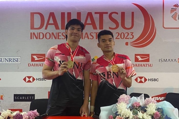 Leo Rolly Carnando/Daniel Marthin, Juara Ganda Putra Indonesia Master 2023! - PULUNG.NET