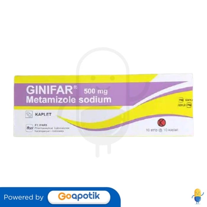 Ginifar Metamizole Sodium: Obat Pereda Nyeri Kuat - PULUNG.NET