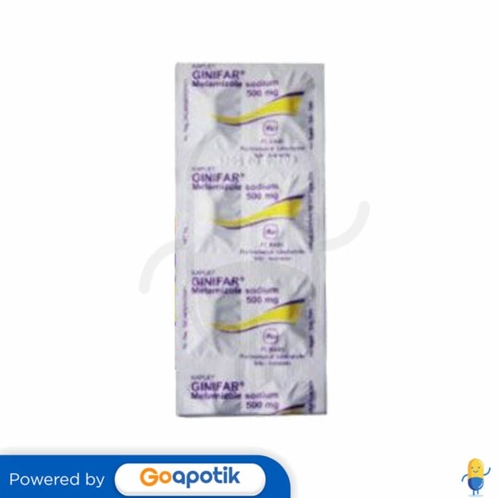 Ginifar Metamizole Sodium: Obat Apa Dan Bagaimana Cara Kerjanya ...
